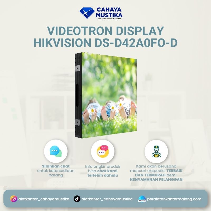 Panel LED Videotron Outdoor Hikvision DS-D42A0FO-D - Distributor ...