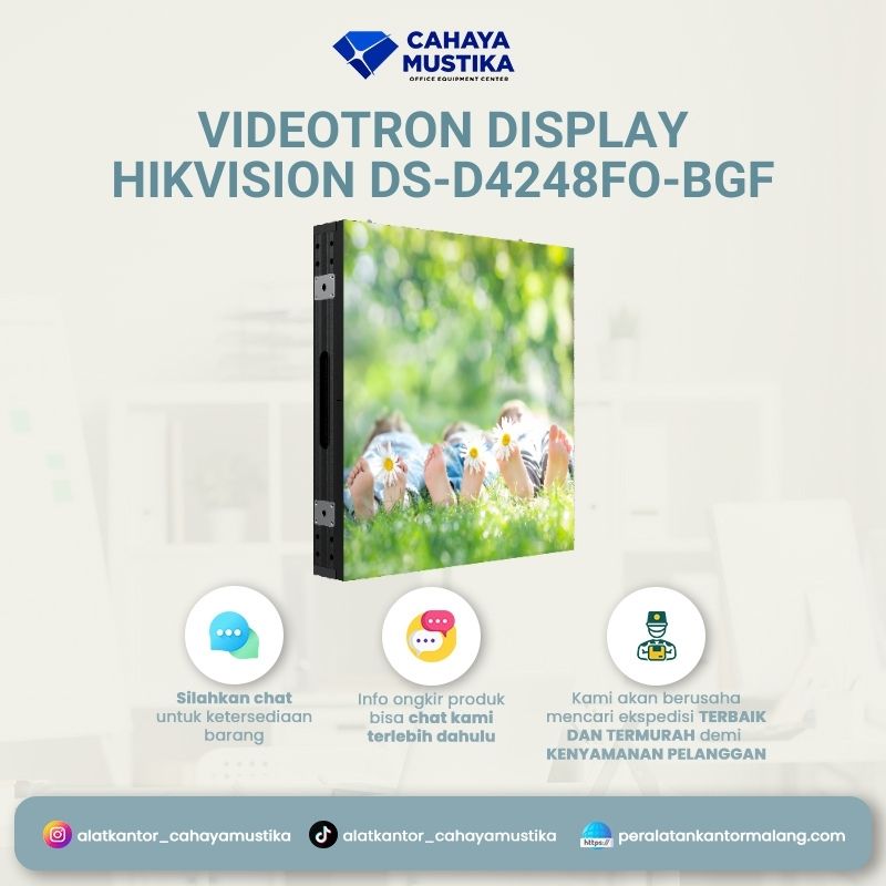 Panel LED Videotron Outdoor Hikvision DS-D4248FO-BGF - Distributor ...