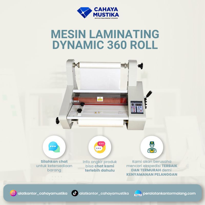 Mesin Laminating Dynamic 360 Roll - Distributor Peralatan Kantor - CV ...