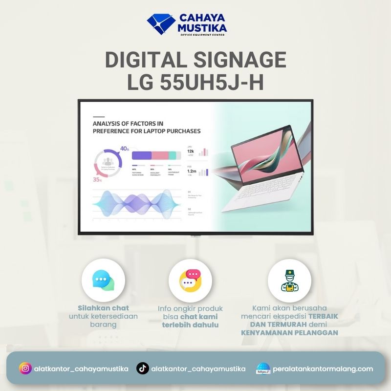 Digital Signage LG UHD Standard Signage 55UH5J-H - Distributor ...